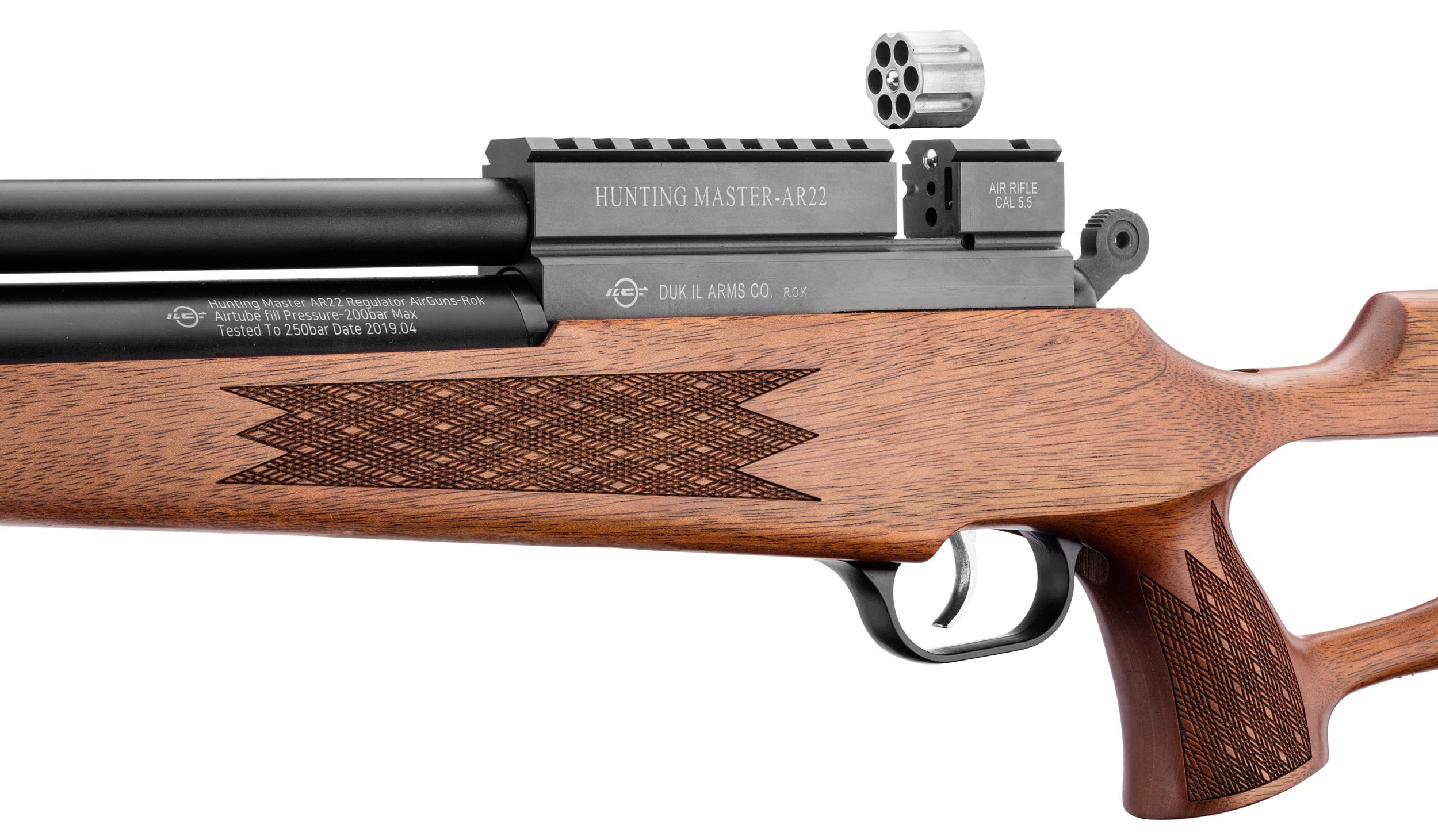 PCP Evanix AR22 air rifle double action